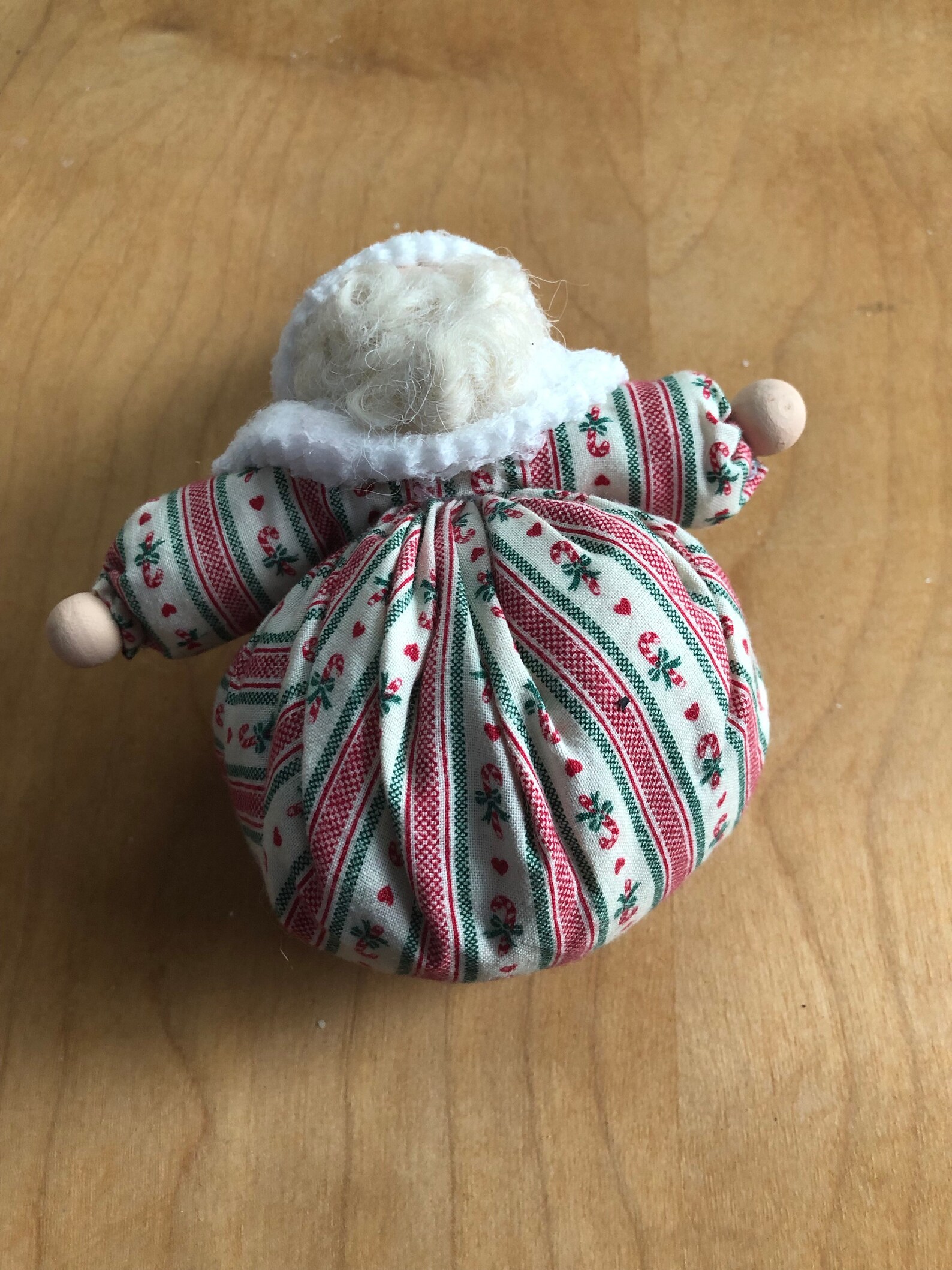 Vintage Cloth Santa Claus - 1980's Handmade - Vintage Christmas - 1980s ...