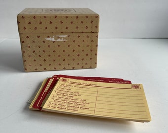 Country Recipe Box - Etsy