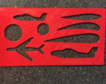 Engineering stencil | Etsy