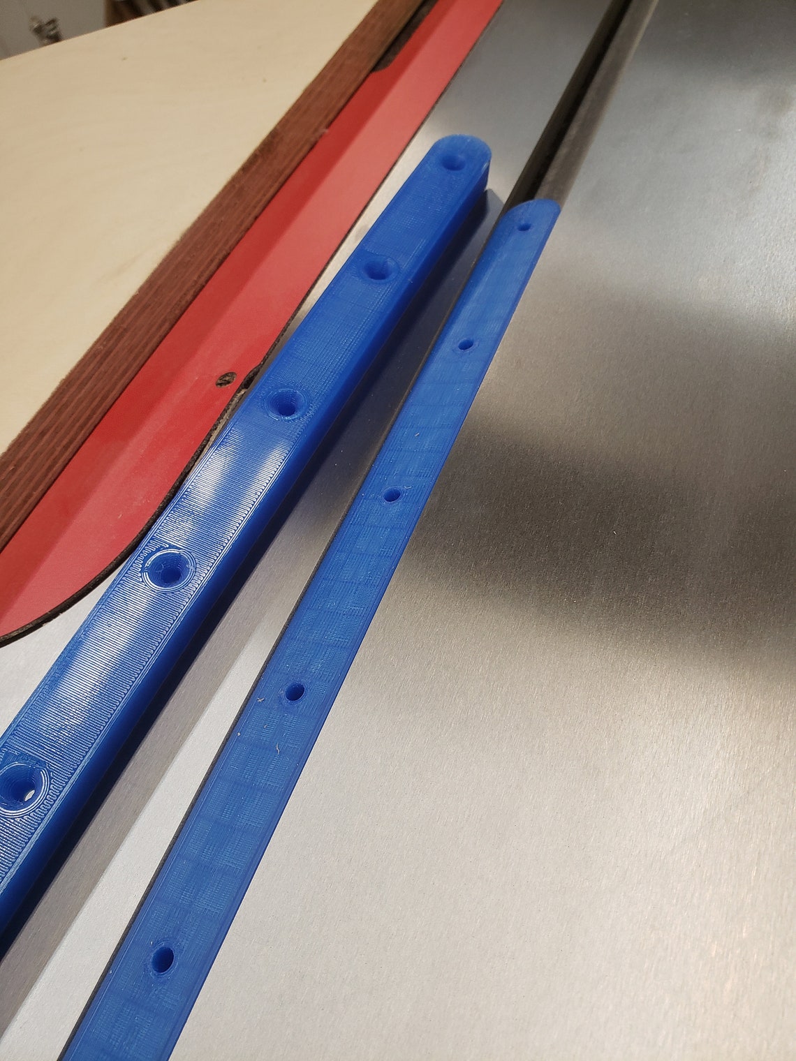 Table Saw Miter Slot Rails 2 Pack - Etsy