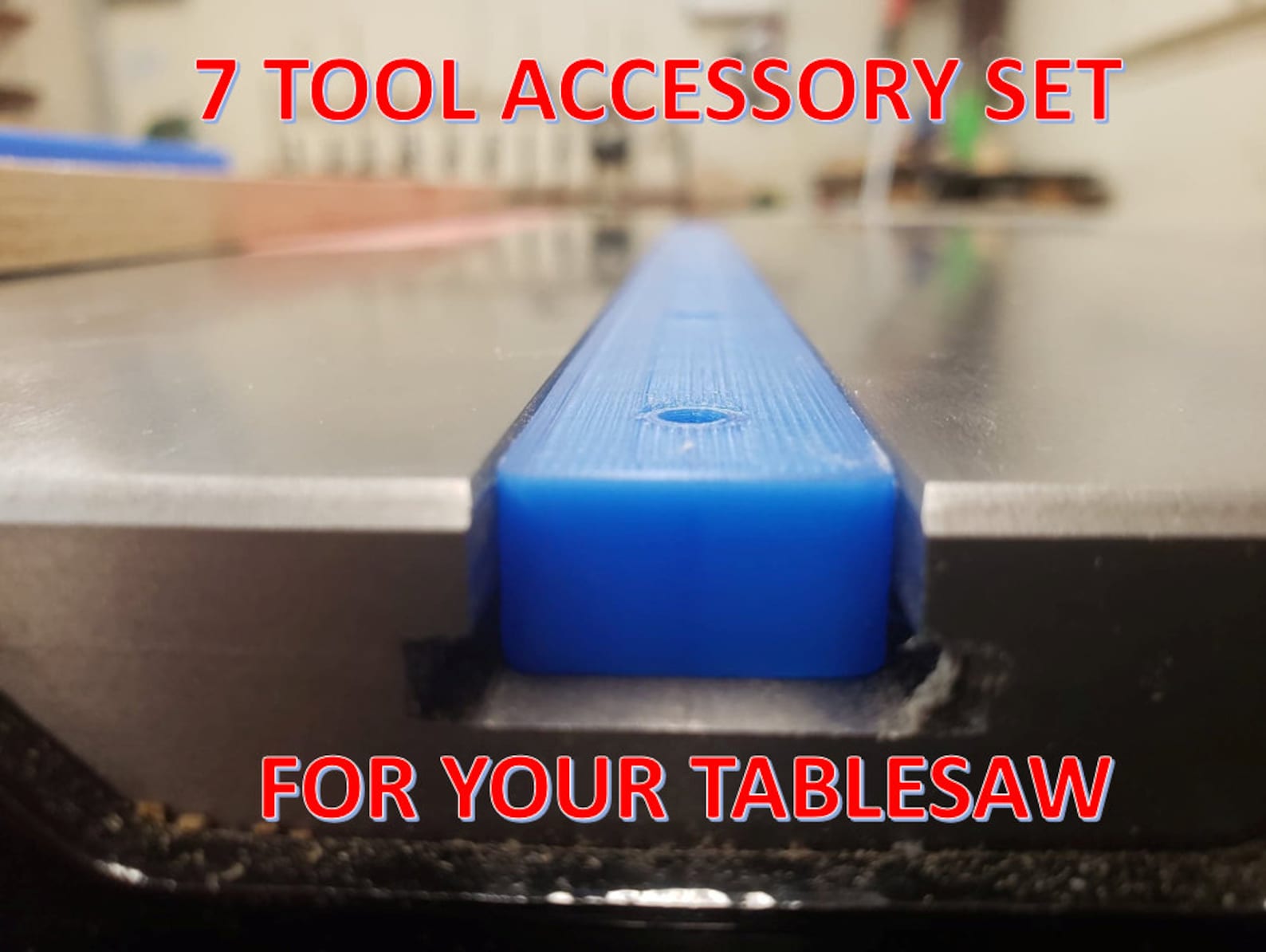 Table Saw 7 Accessory Combo Pack - Etsy