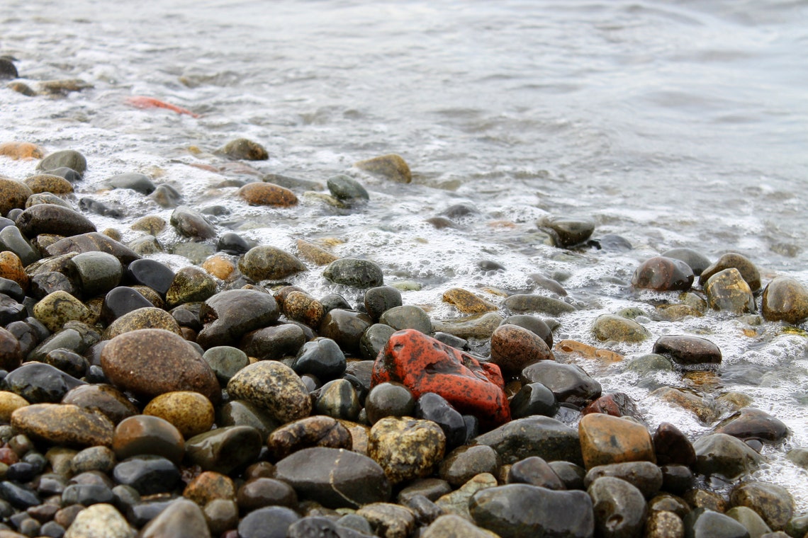 Rocks, Photography, Puget Sound Rocks, Beach Rocks, Art, Wall Art ...