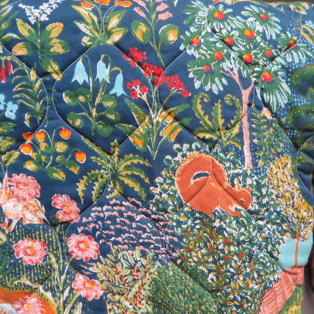 Burlington RARE Madigral Pattern King Size Quilted Coverlet/darling ...