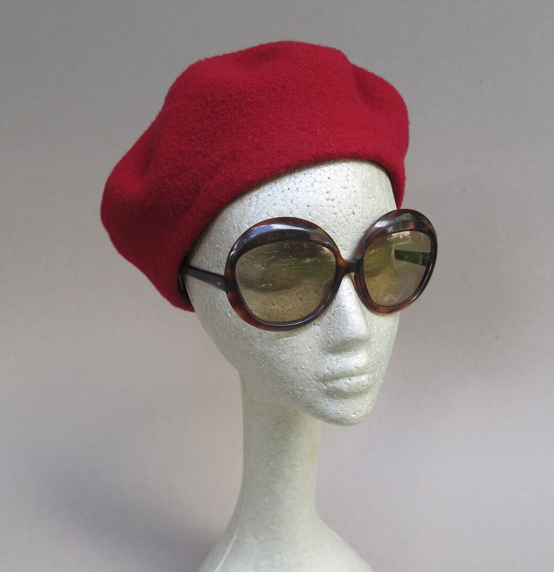 Vintage J Magnin Brown Tortoiseshell Round Sunglasses/france/mod Mid ...