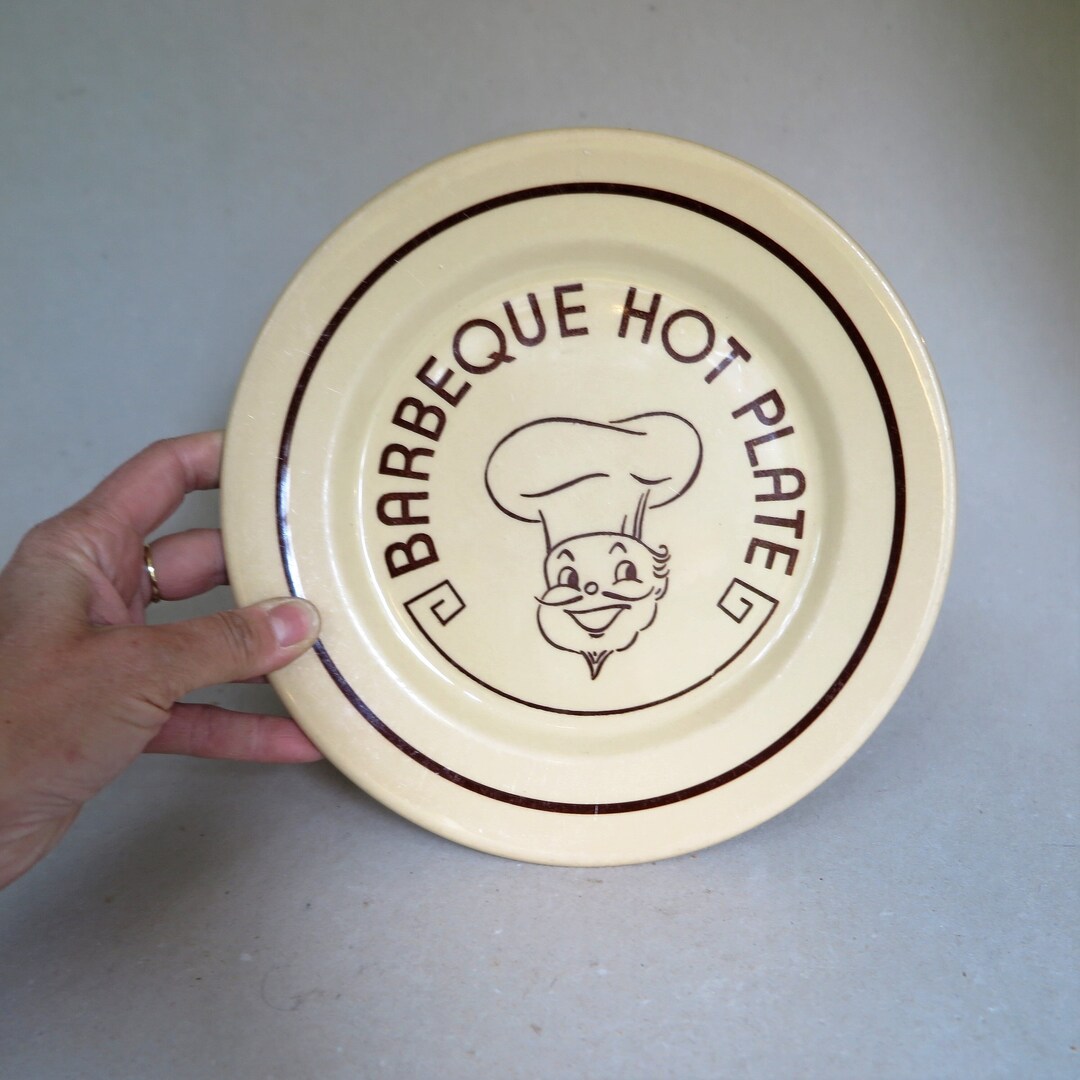 Vintage 1959 Wallace Desert Ware Barbeque Hot Plate/9.5 Inch - Etsy