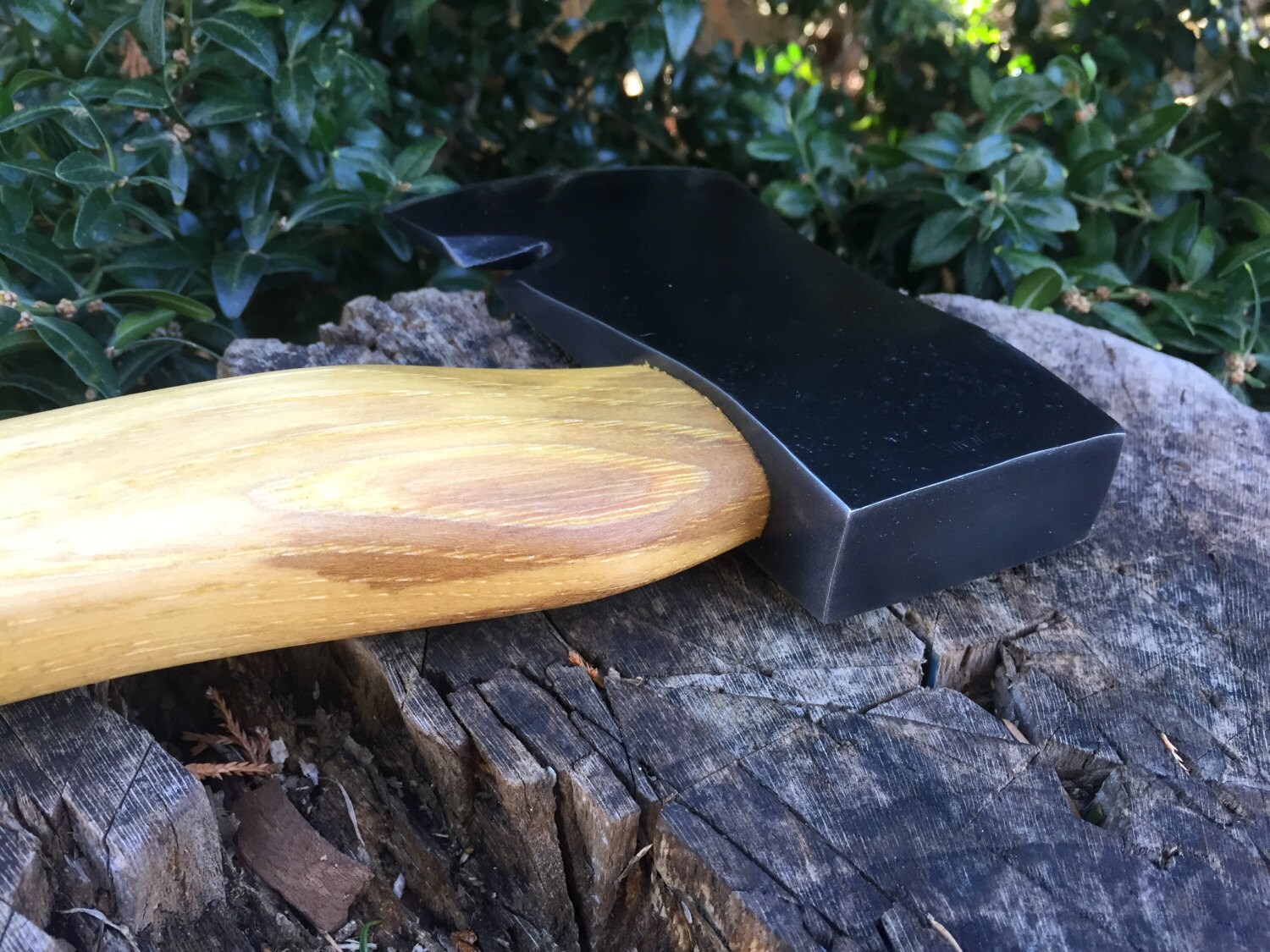 Vintage Made in Austria Hatchet with Carved Handle – Restored