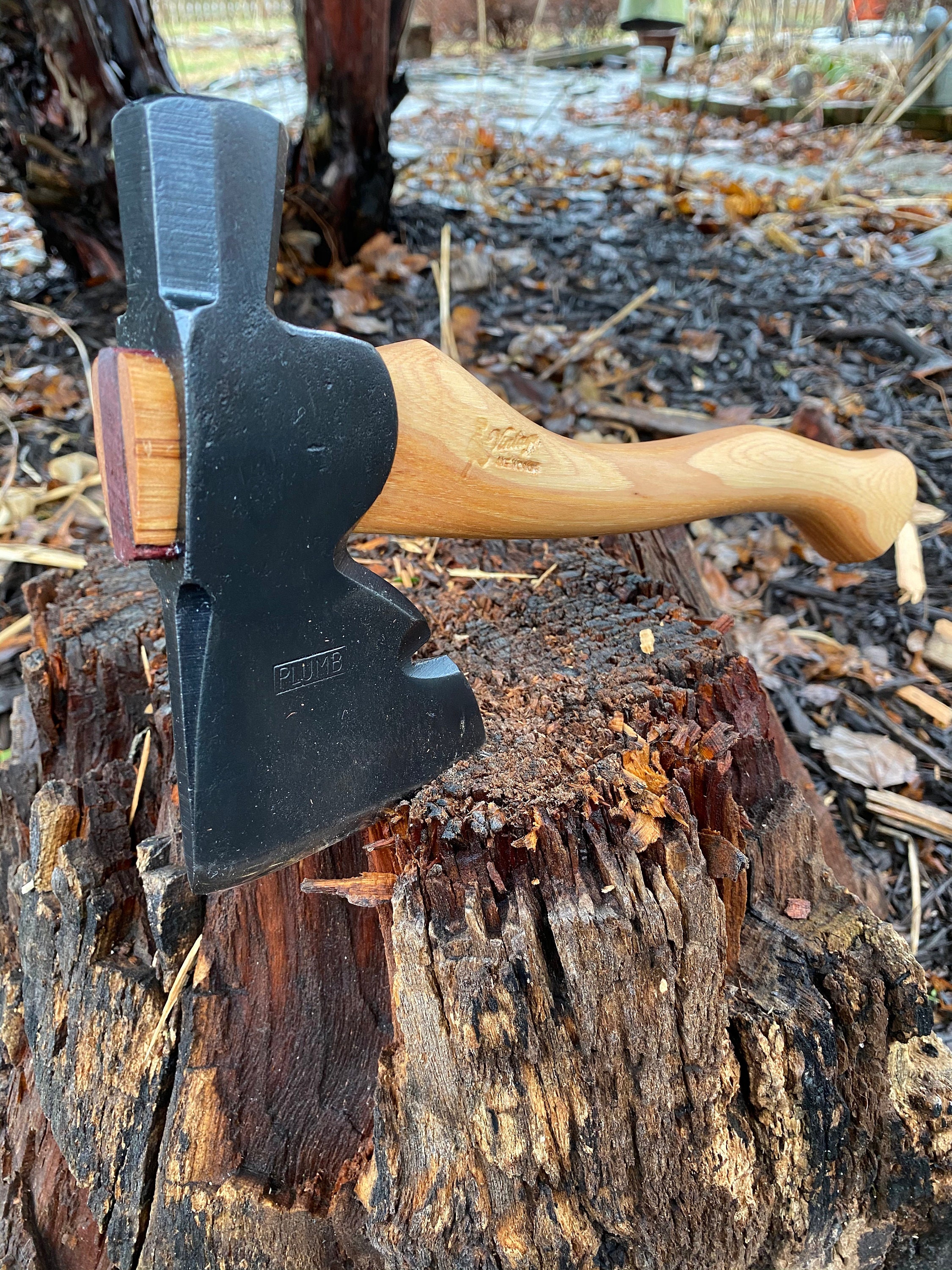 Vintage Plumb Half Hatchet Axe – Restored