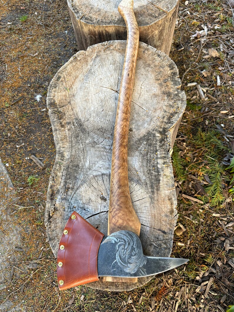 Hand-forged, Hand-engraved Fire Axe - Etsy