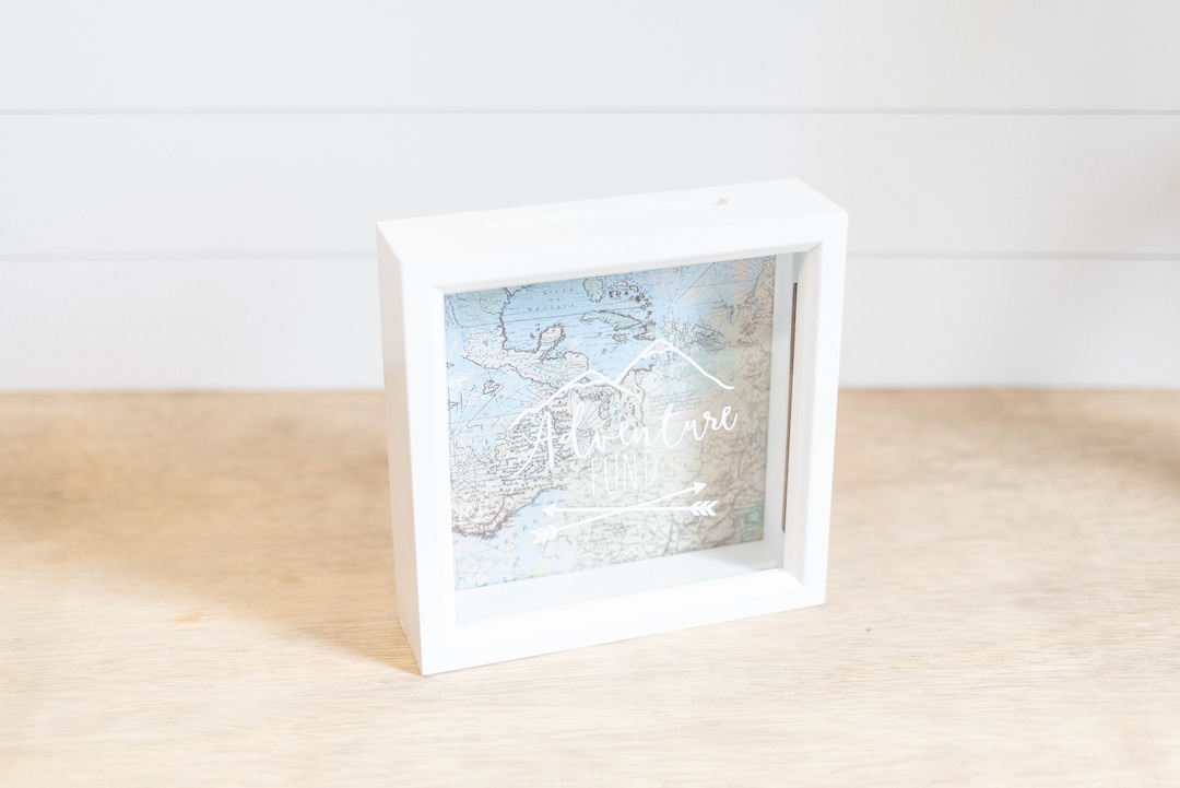 Adventure Fund Travel Shadow Box Free Shipping - Etsy