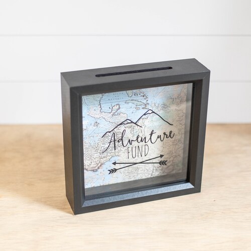 Adventure Awaits Ticket Travel Shadow Box FREE SHIPPING - Etsy