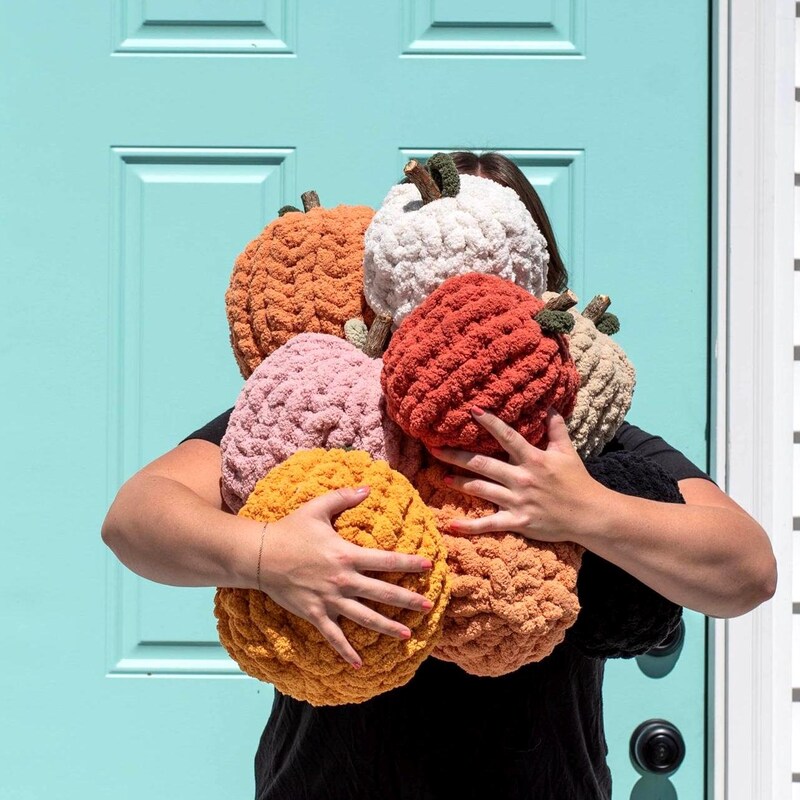 Chunky Yarn Pumpkin - Etsy