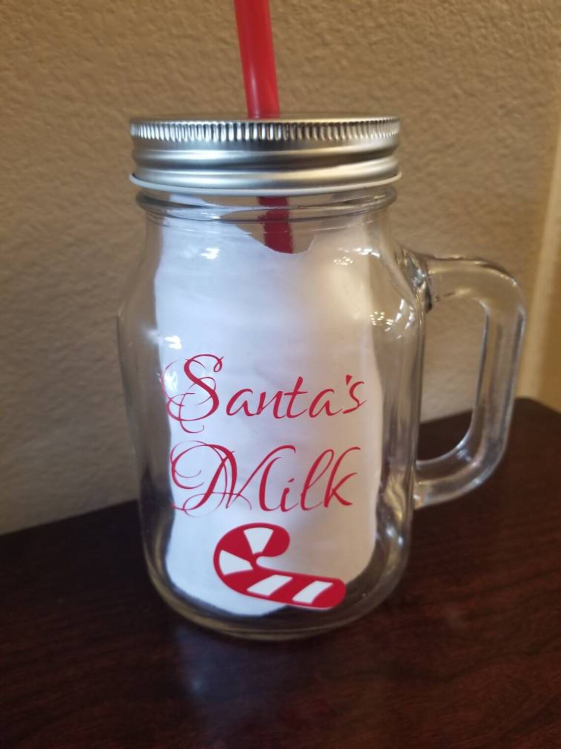 Reindeer treats Santa's cookies and milk set Christmas | Etsy