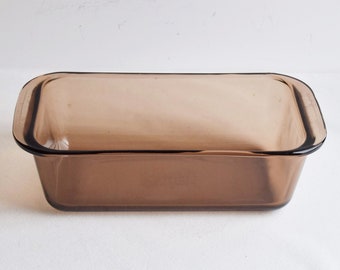 Cranberry Pyrex Baking Pans Set of 3 Matching Tempered Glass Cookware ...