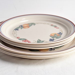 Set of 20 Piece Corelle "abundance" Dinnerware /table 4 Place Settings ...