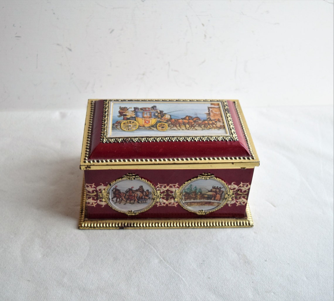 Vintage Klann Quality West German Tin/collectible Canister - Etsy