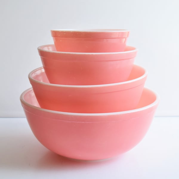 Pink Pyrex Bowls - Etsy