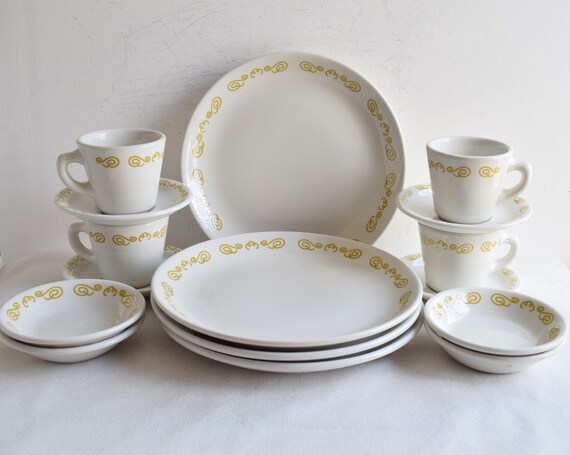 Set of 16 Piece Caribe Puerto Rico Dinnerware / Made in the - Etsy