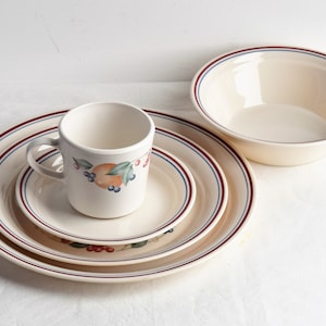 Set of 20 Piece Corelle "abundance" Dinnerware /table 4 Place Settings ...