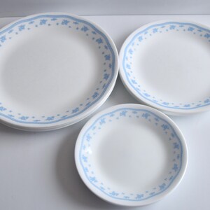 Set of 25 Corelle "morning Blue" Dinnerware Table 4 Place Settings - Etsy