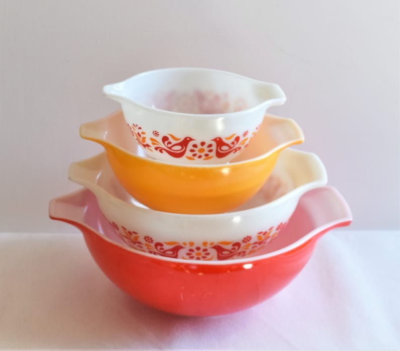 Pyrex Mixing Bowls Set Cinderella Friendship - Etsy