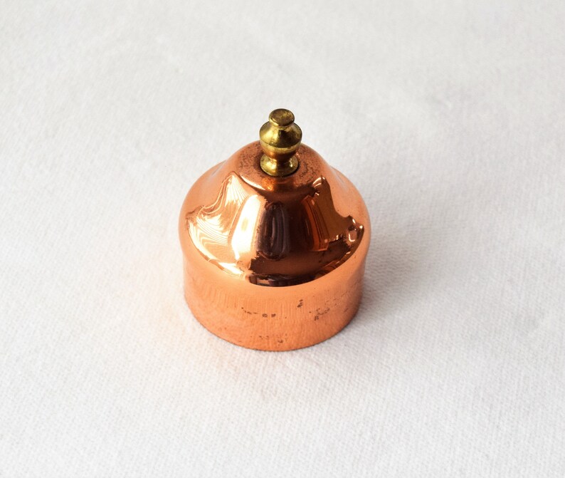 Vintage Copper and Glass Coffee Pot/ Vintage 1970s Glass&copper Coffee ...