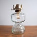 Clear Glass Oil Lamp With Chimney - Etsy