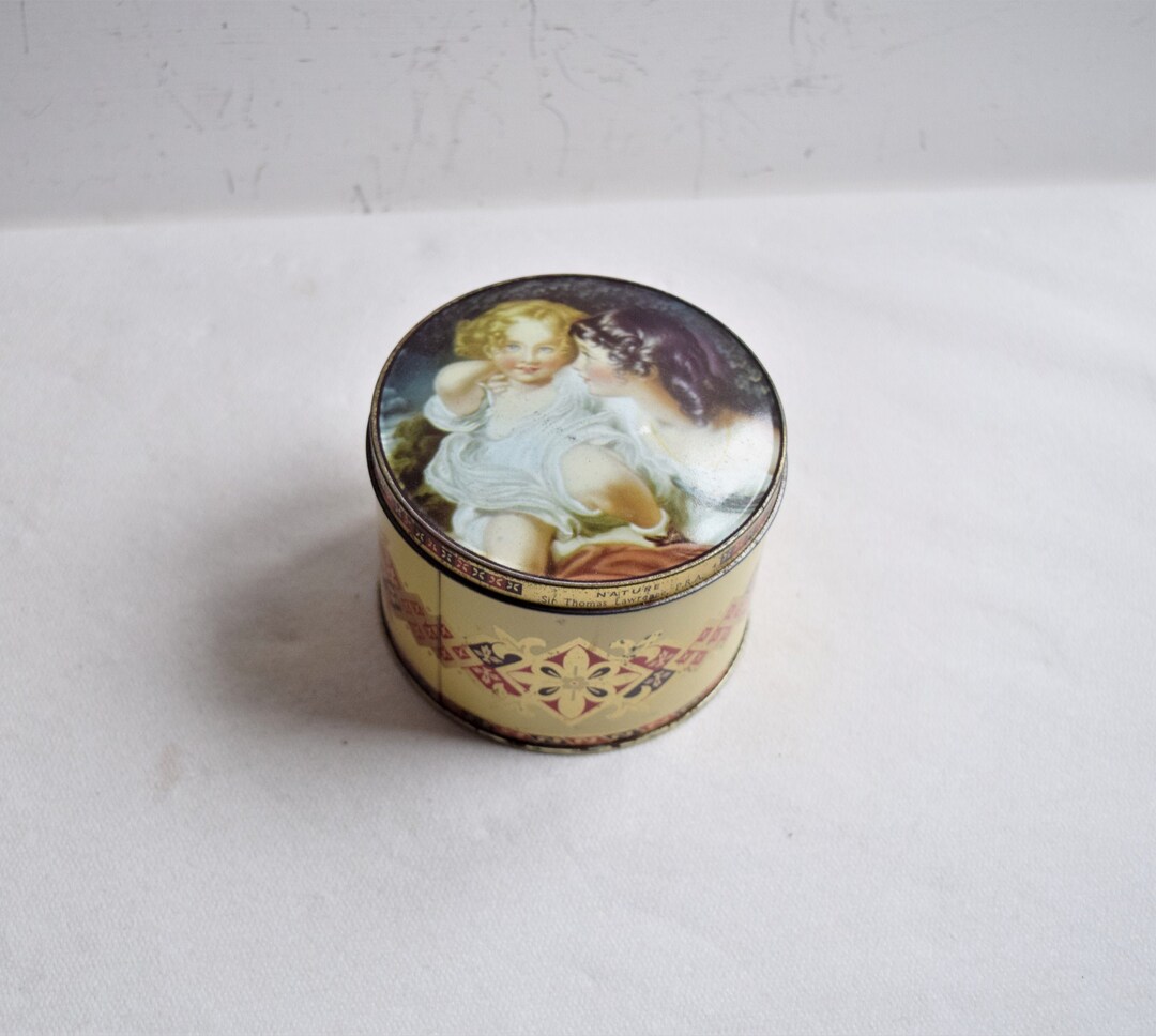 Vintage Premier Toffee Canister Made in England/ Collectible Candy Tin ...