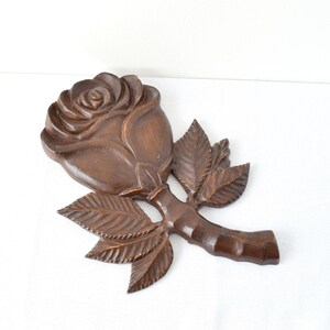 Large Wooden Rose Wall Hanging Household Decorative Wall Décor - Etsy