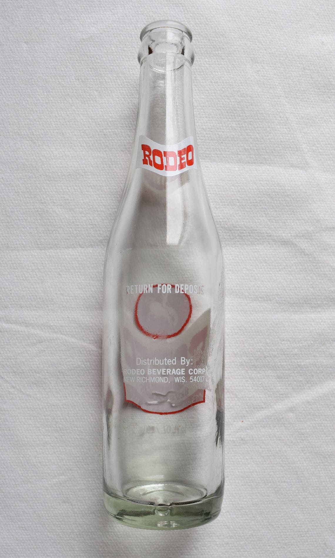 Rodeo Soda Bottle "best in the West" 10 FL. OZ. by Rodeo Beverage Co ...