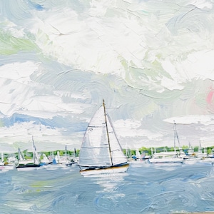 Setting Sail - Original Acrylic Painting - Etsy