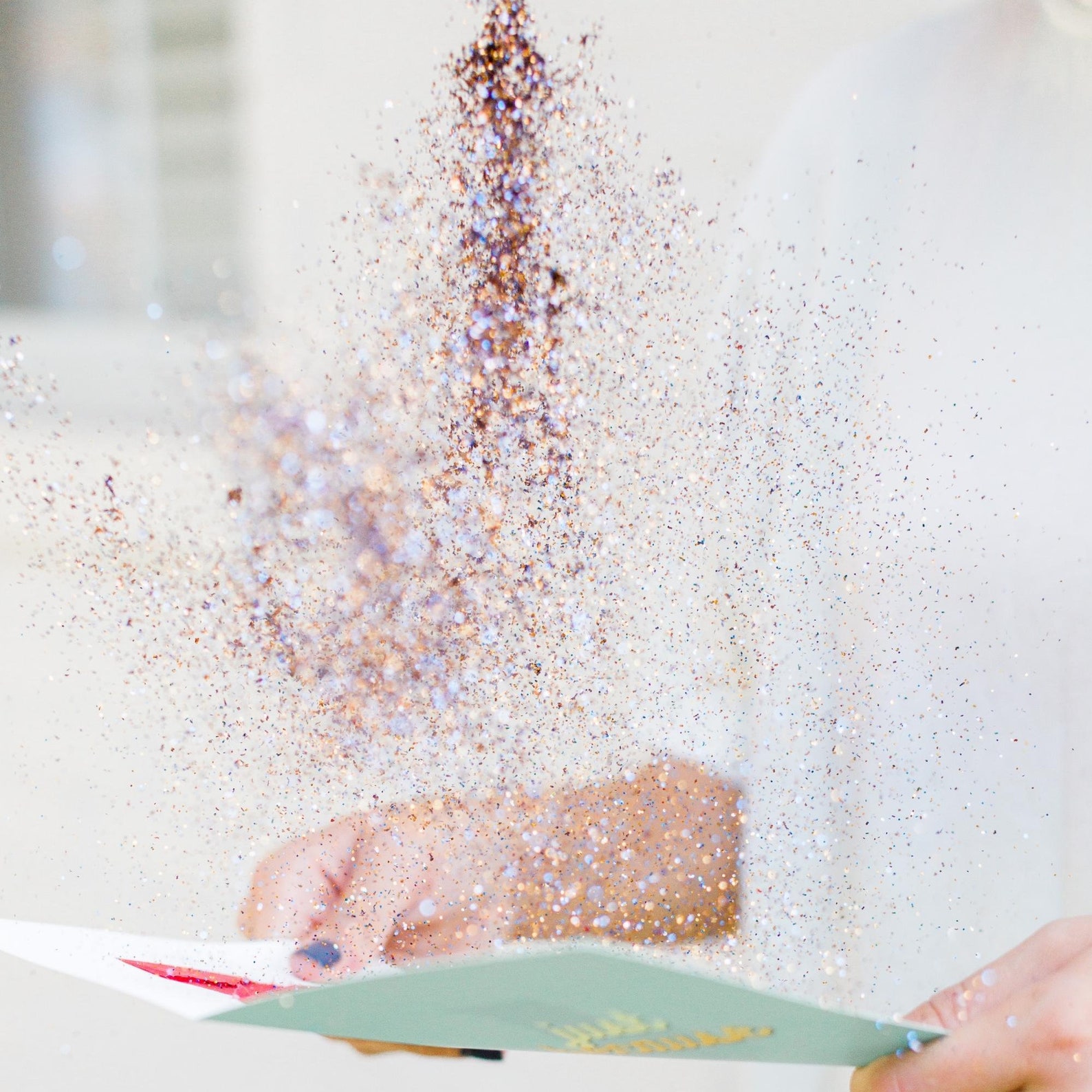 Exploding Glitter Thank You Card for Best Friend Funny Thank - Etsy