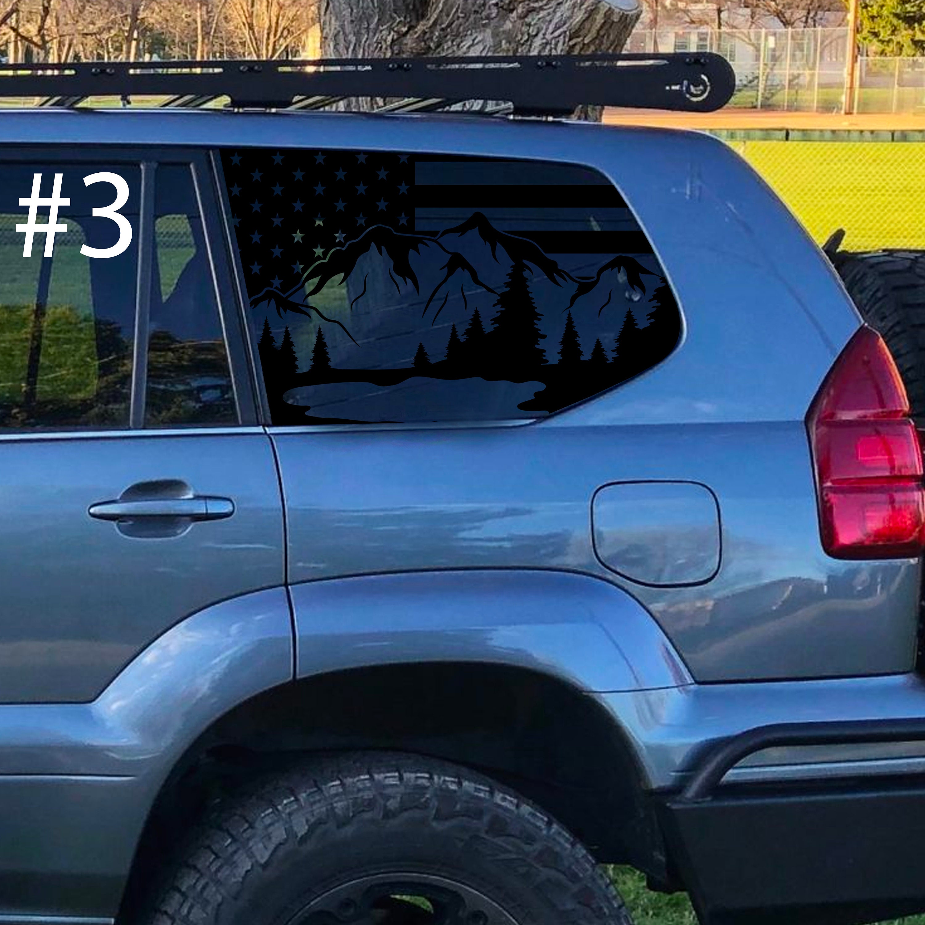Lexus Gx460/gx470 03-09 USA Window Decals - Etsy