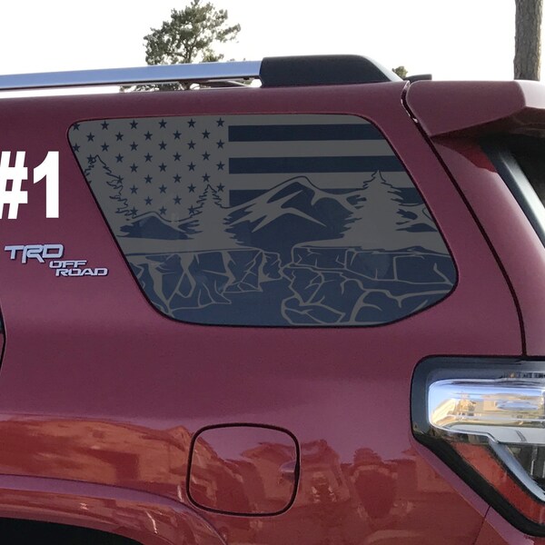 4runner Window Decal - Etsy