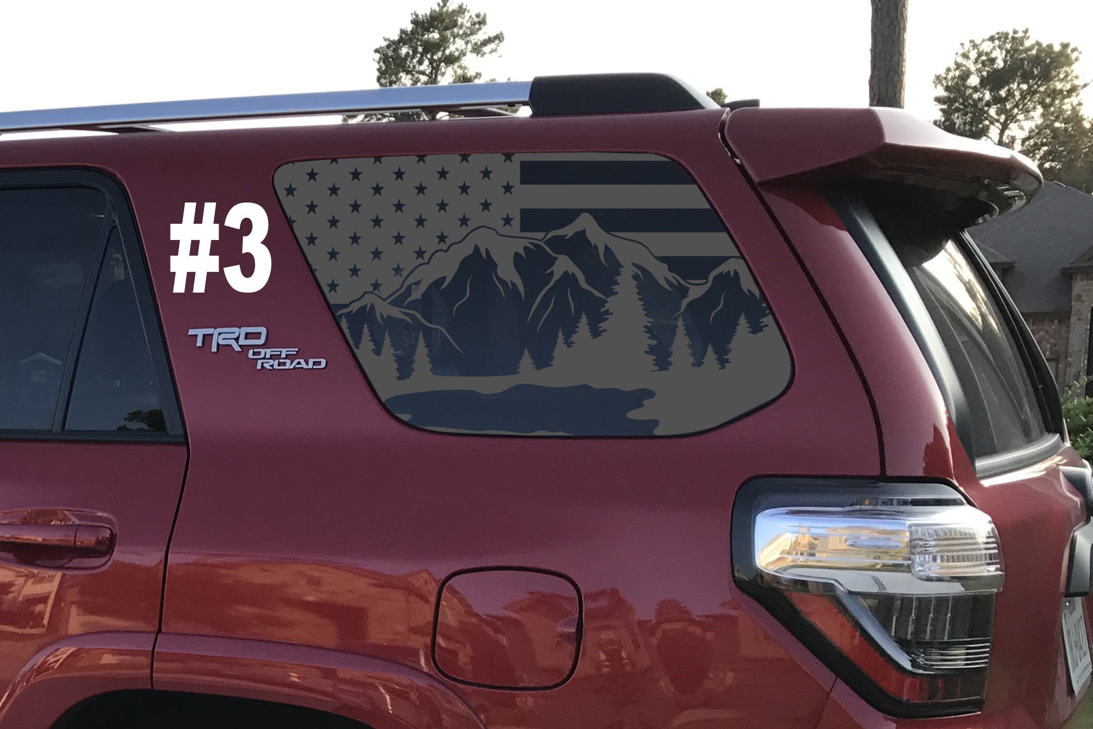 Toyota 4runner 08-20 Window Decals - Etsy