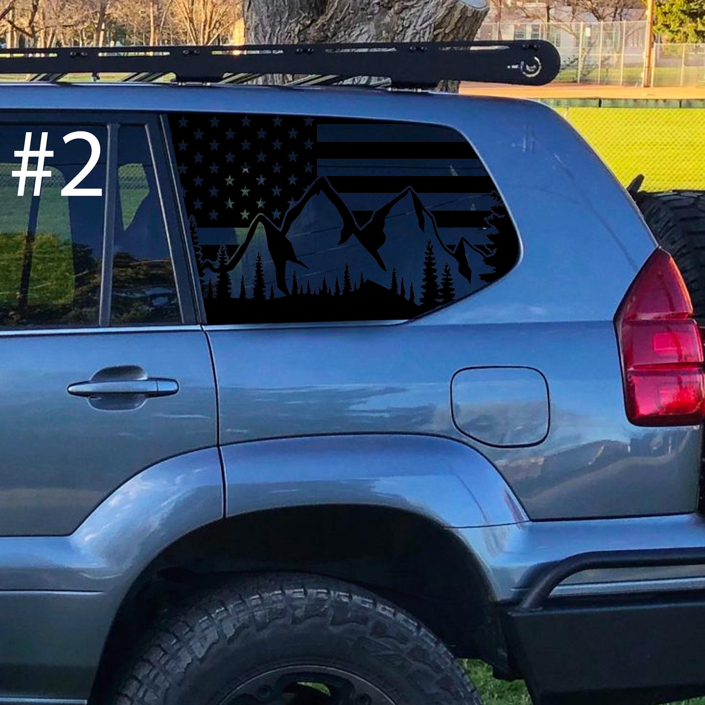 Lexus Gx460/gx470 03-09 USA Window Decals - Etsy