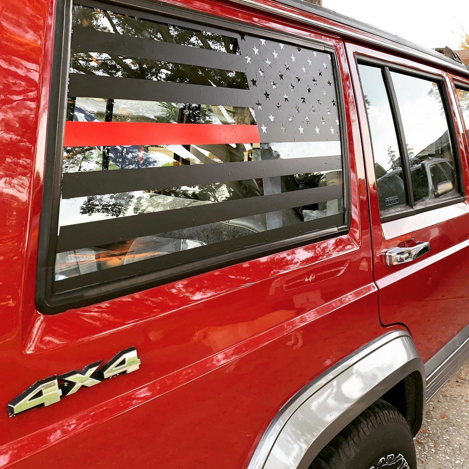 Jeep Cherokee XJ 84-01 USA Window Decals - Etsy