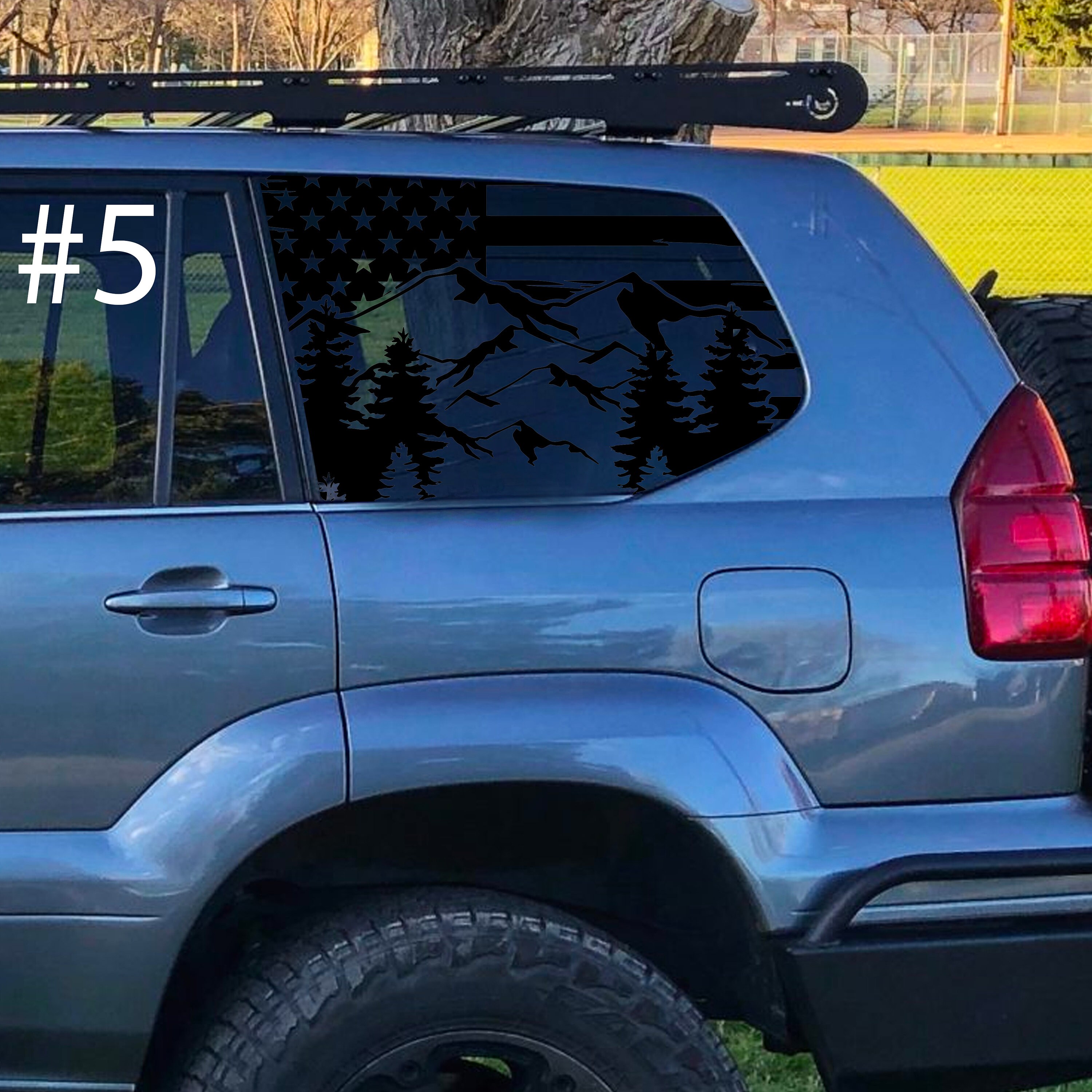 Lexus Gx460/gx470 03-09 USA Window Decals - Etsy