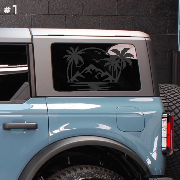 Bronco Beach Decals - Etsy