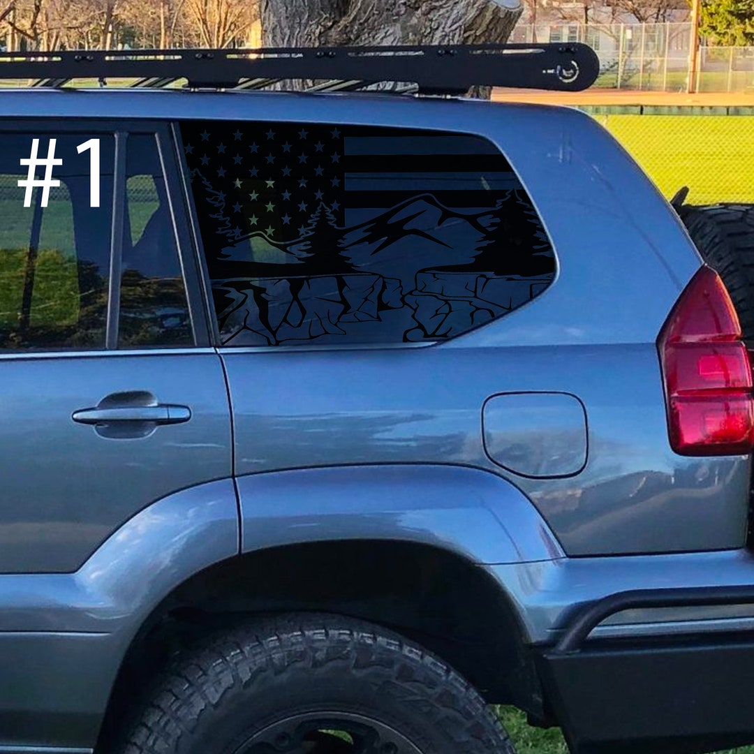 Lexus Gx460/gx470 03-09 USA Window Decals - Etsy