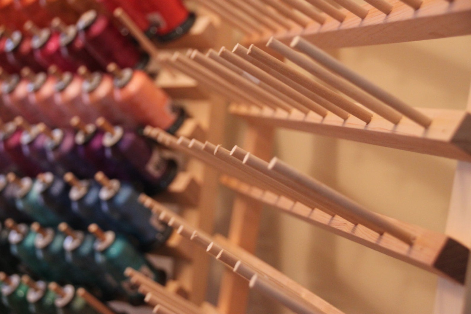 144 Spool Thread Rack-2 Inch Spacing Thread Storage Thread - Etsy Canada