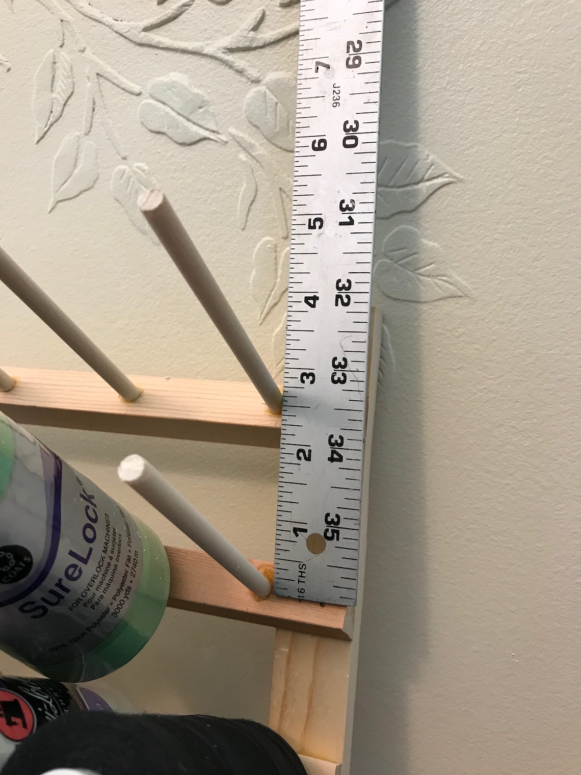 Thread Rack-serger Thread 2 1/4 In. Spacing 80 Spools - Etsy