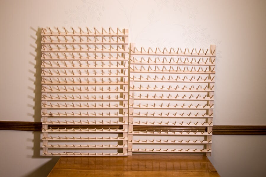 192 Spool Thread Rack 2 Inch Spacing-thread Organization - Etsy