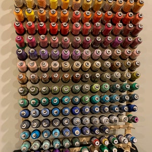 180 Spool Thread Rack 2 Inch Spacing-thread Organization, Thread ...