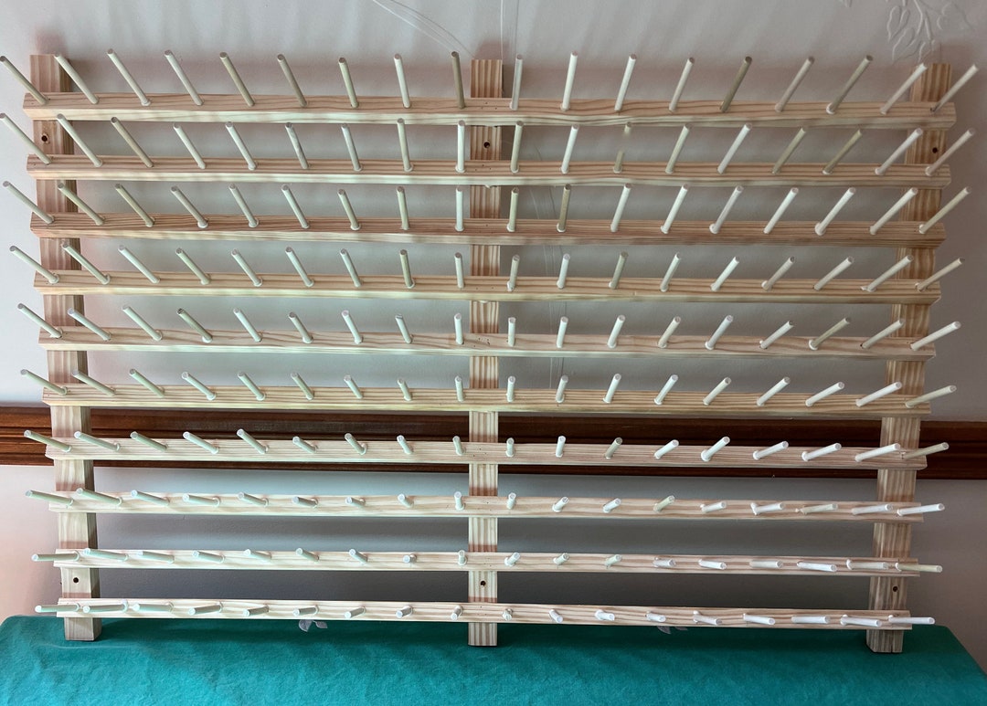 180 Spool Thread Rack 2 Inch Spacing-thread Organization, Thread ...