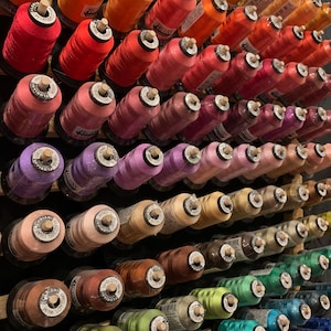 144 Spool Thread Rack-2 Inch Spacing Thread Storage, Thread ...