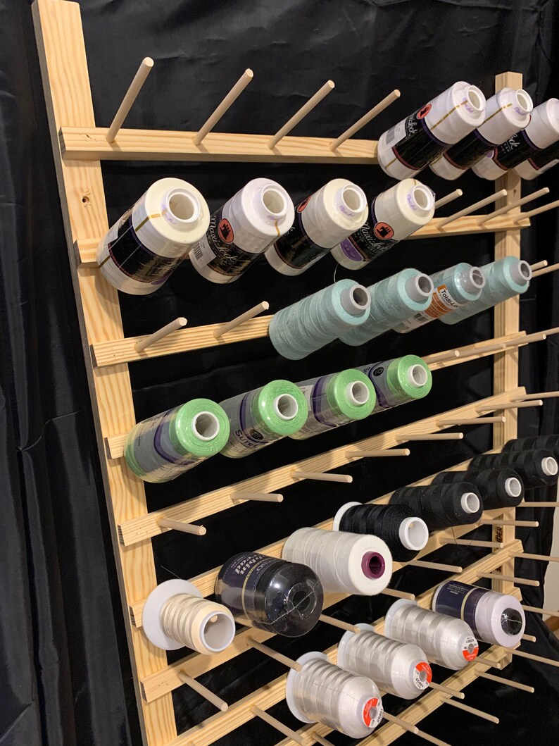 Thread Rack-serger Thread 2 1/4 In. Spacing 80 Spools - Etsy