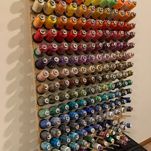 180 Spool Thread Rack 2 Inch Spacing-thread Organization, Thread ...