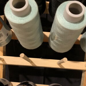 Thread Rack-serger Thread 2 1/4 In. Spacing 80 Spools - Etsy