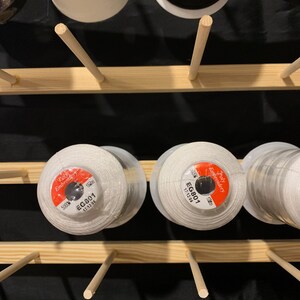 Thread Rack-serger Thread 2 1/4 In. Spacing 80 Spools - Etsy