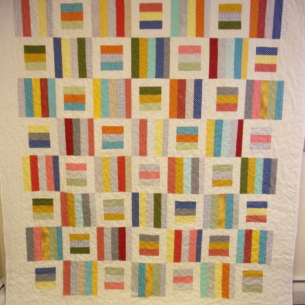 Queen Rail Fence Quilt Patterns - Etsy